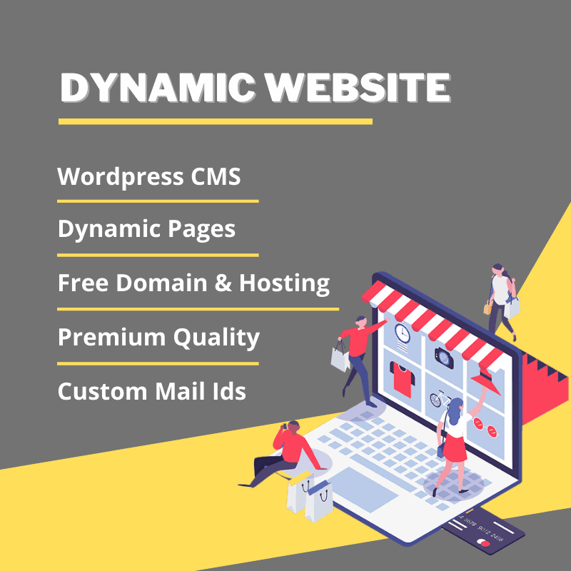 5 Pages Dynamic Website Design With Wordpress